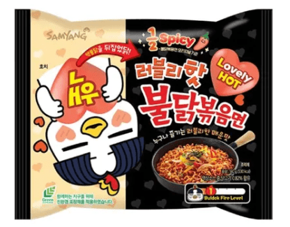 Buldak corn cheese-lovery hot – Guneykoreli